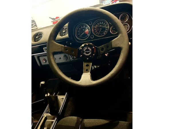 Springalex AVO Deep Dish Classic Rally Steering Wheel - Leather – Gartrac