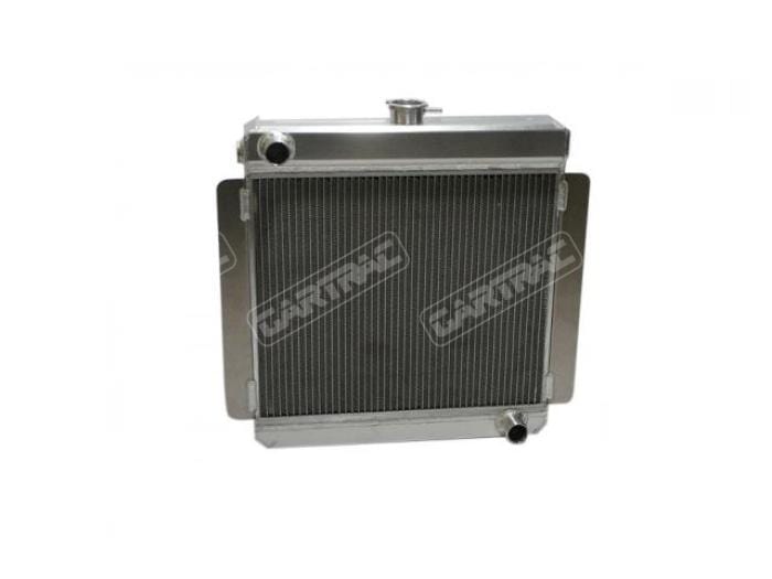 Escort Mk1 & Mk2 Alloy BDA Radiator with Fan, Bracket, Sender Switch ...