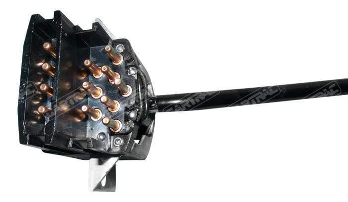 12 V Waterproof Rocker Switch Blue LED Illuminated 5-Pin Rocker Switch ...