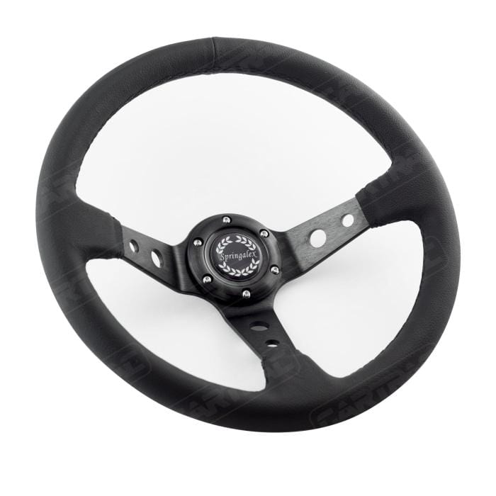 Springalex AVO Deep Dish Classic Rally Steering Wheel - Leather – Gartrac